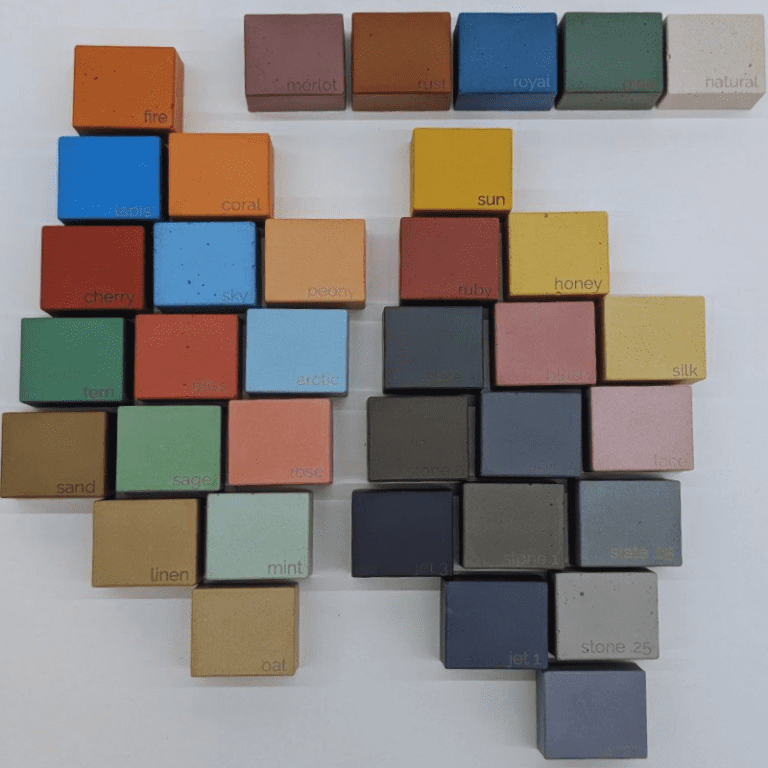 Concrete Sink Color Samples - Crete Collective